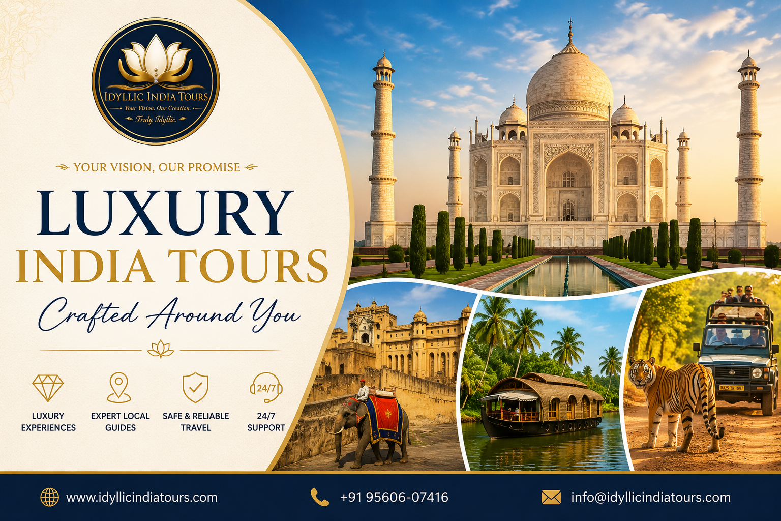 Luxury India Tours, Safaris & Cultural Journeys | Idyllic India Tours